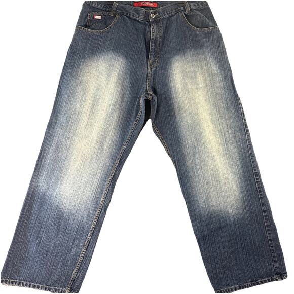 mecca | Jeans | Vintage Mecca Jeans Men 4x32 Blue Baggy Wide Leg Grunge ...
